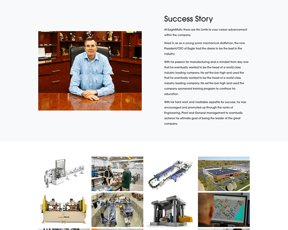 EagleMatic Careers - Portfolio | Momentum