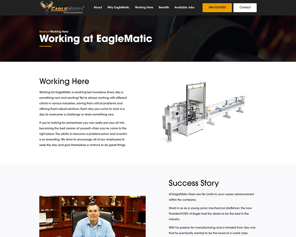 EagleMatic Careers - Portfolio | Momentum