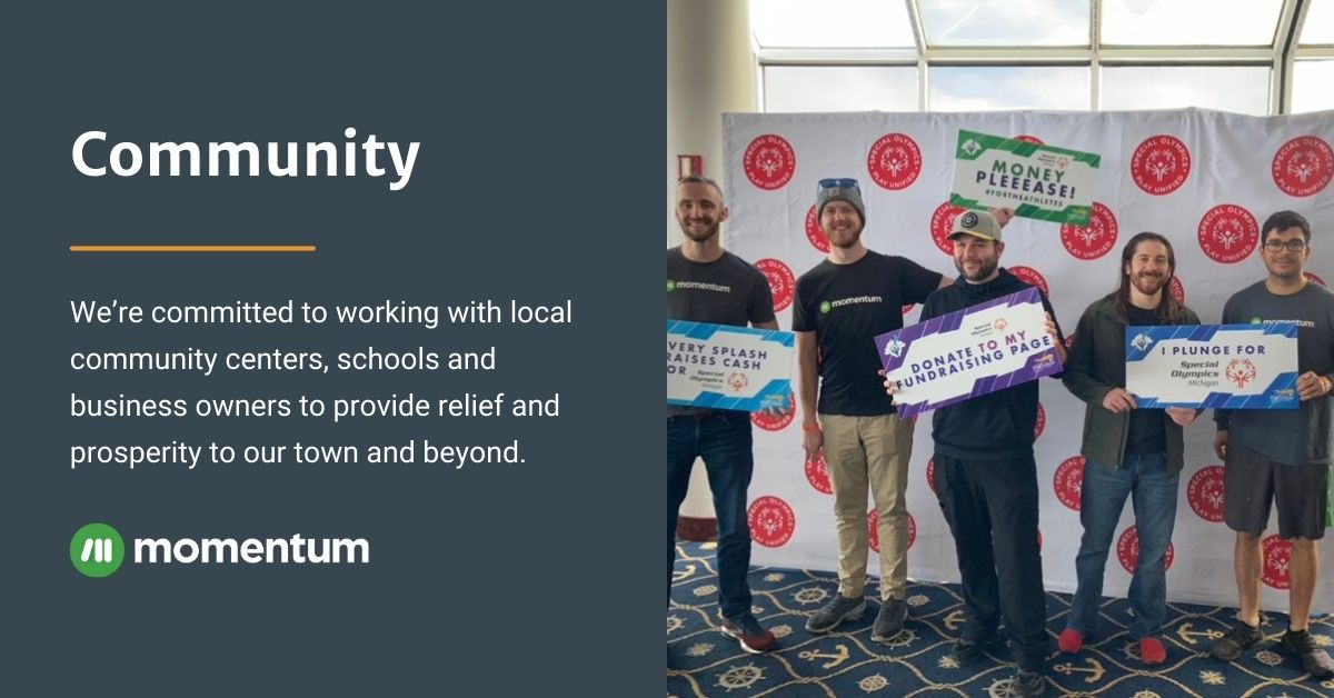 Community Involvement at Momentum