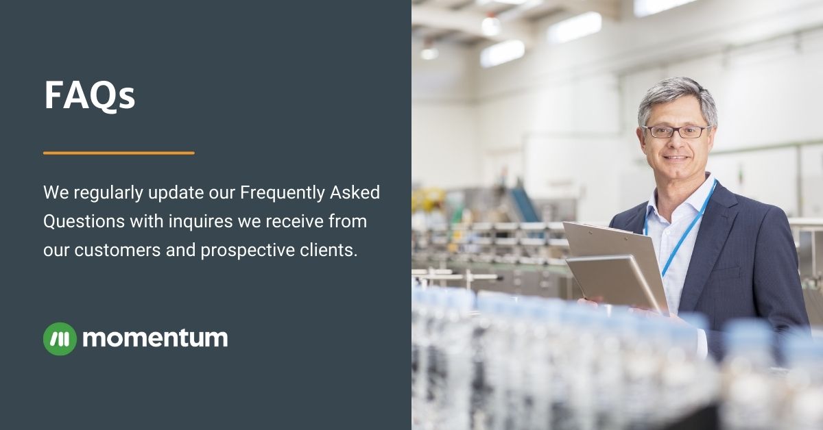 Frequently Asked Questions - Design and Marketing | Momentum