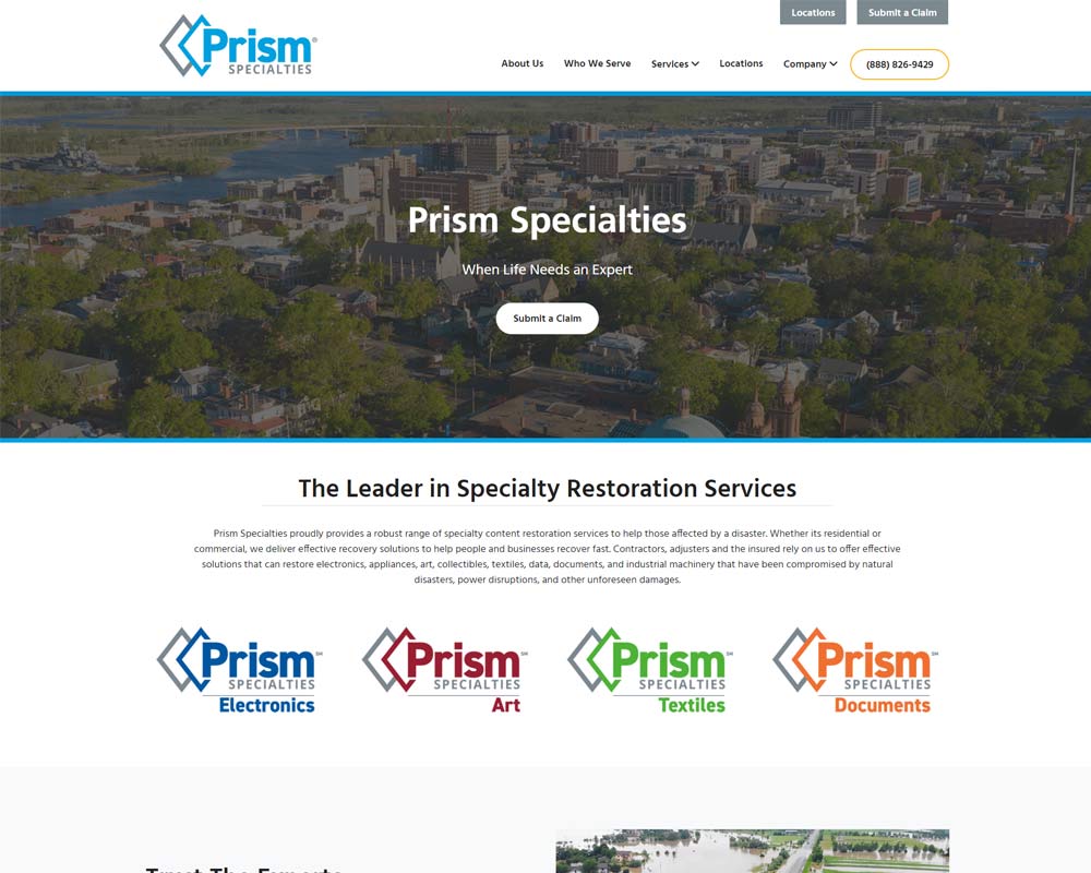 Prism Specialties - Portfolio | Momentum