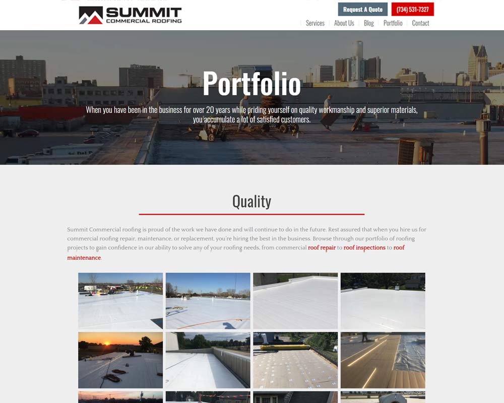 Summit Commercial Roofing - Portfolio
