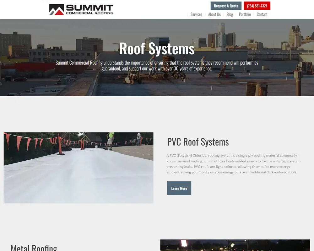 Summit Commercial Roofing - Portfolio