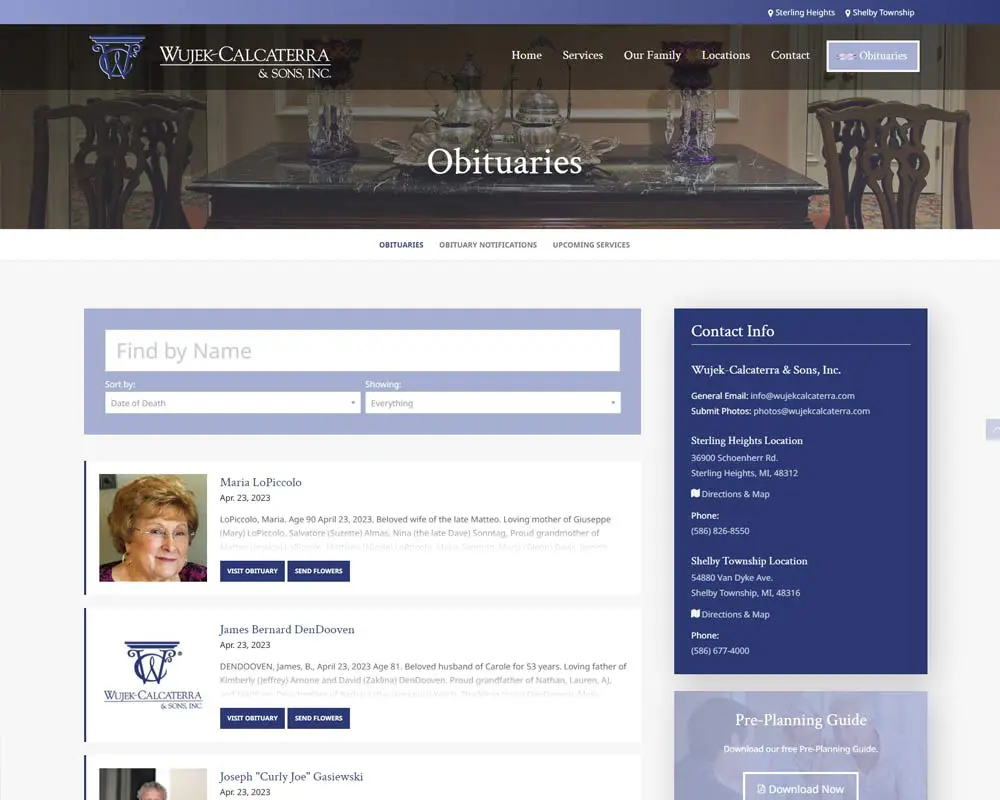 Wujek-Calcaterra & Sons, Inc. - Case Study | Momentum